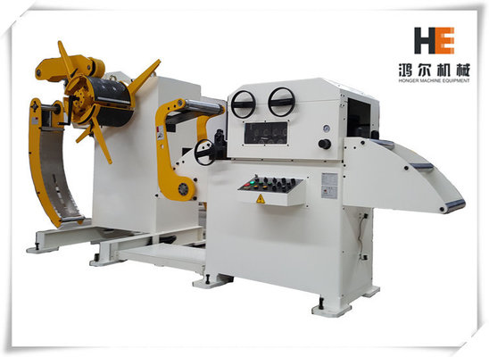 7 Pcs Straightener Roller Decoiling And Straightening Machine Double Chain Transimission
