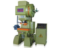 Metal Button Pressing Punching Press Machine , C Frame 1000 SPM Electronic Punching Machine