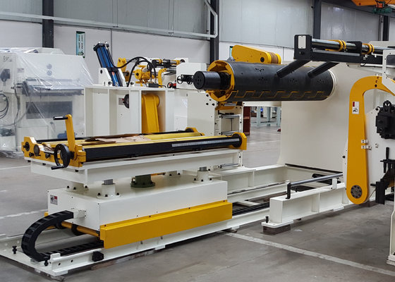 Passed CE Certificate Automatic Decoiler Straightener Feeder Can Storage 20 Groups Data