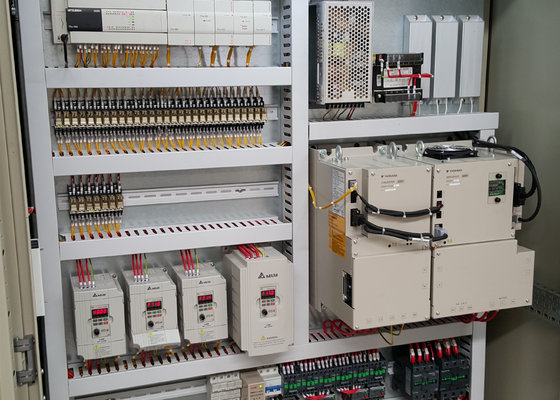 Pneumatic System Control Metal Straightening Machine , PLC Control 3 in 1 metal machine