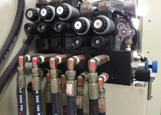 Pneumatic System Control Metal Straightening Machine , PLC Control 3 in 1 metal machine