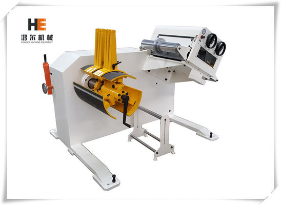 0-3HP Motor Drive Decoiling And Straightening Machine Diameter φ48mm Straightener Roller