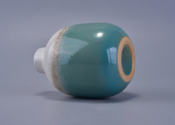 Luxury Ceramic Empty Diffuser Bottles Aromatherapy Home Oil Diffuser Transmutation Glazing Bottle