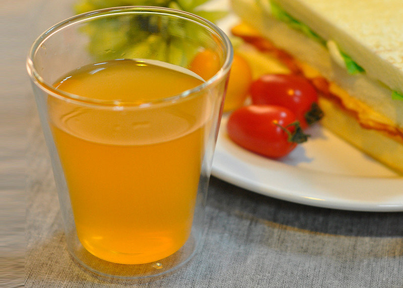 High Double Wall Borosilicate Glass , Round Clear glass tea cups Coffee USE