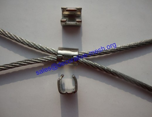New Type Clips for Ferruled Mesh