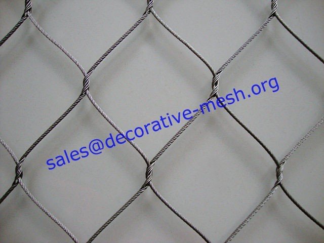 Stainless steel cable netting TYPE RMJ-2076M