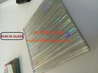 EVA laminated decorative fabric for glass lamination