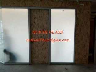 magic glass, EVA laminated glass, EVA smart switchable glass, Smart Glass Windows 180*350CM