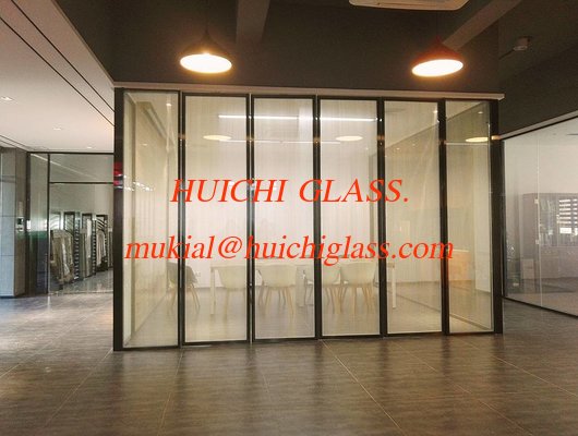 Fabric decorative glass, EVA laminated glass,  laminated glass insertion,  decorative material for glass lamination