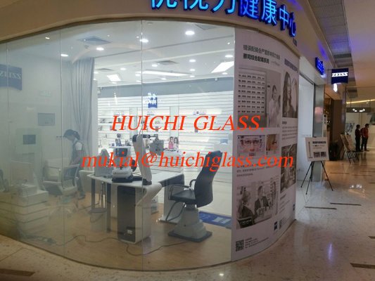 Curved Privacy LCD film for switchable glass lamination, intelligent glass for home design, extra clear PDLC film