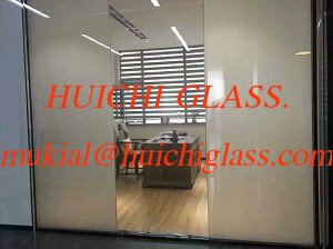 Intelligent glass, smart glass with low haze, high transparency  for door design