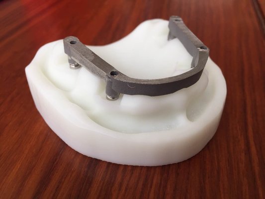 High Retention Implant Support Dentures , Titanium Hybrid Implant Bar Attachment