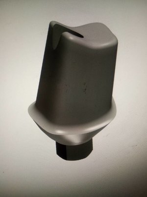 Dental Laboratory Titanium Custom Fabricated Abutment For Tooth Treatment