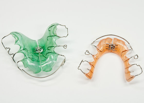 Rubber Coating Rapid Dental Retainer To Straighten Teeth , Orthodontic Appliances
