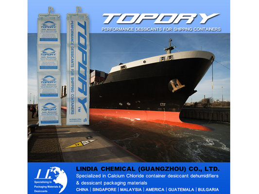 Shipping Container Moisture Eliminate Choose TOPDRY Calcium Chloride Desiccant Air Dryer