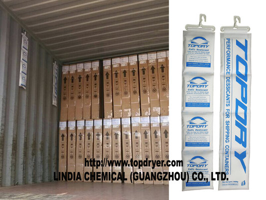 Cacl2 Desiccant Capsules For Agricultural And Industrial Cargoes Moisture Protection