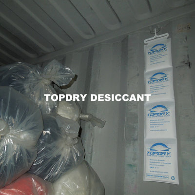 TOPDRY Cargo Safe Moisture Protection Cacl2 Container Desiccant Replace Bamboo
