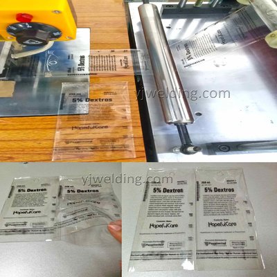 Automatic IV bag making machine