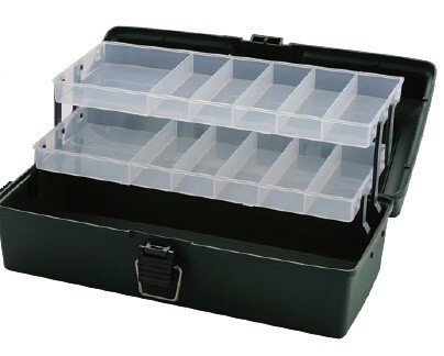 Pseudo-bait Box/Fishing Tool Box  340*170*135mm material PP Model no. XYZ306