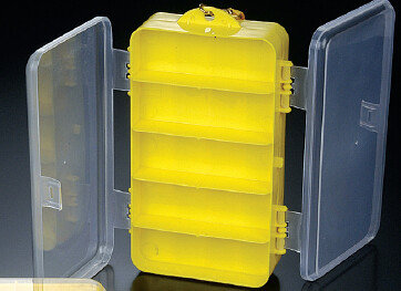Double side Pseudo-bait Box/Fishing Tool Box/рибарски прибор за пецање. 190*110*48mm material PP Model no. XYZ316