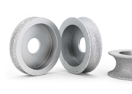 Brazed Diamond Concave Grinding Wheels GJ019 Model For Stone / Marble