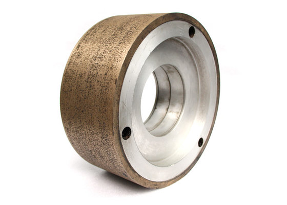 Center - Less Metal Bond Grinding Wheels Tungsten Carbide / Ceramics / Glass Usage