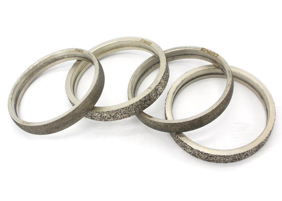 Steel Body Electroplated Diamond Lapping Wheel For Gemstone / Glass / Ceramic