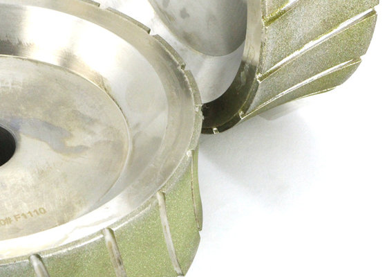 Concave Round Edge Electroplated Grinding Wheels For Stone ISO9001 Approved