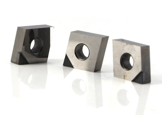CNC PCD Cutting Tools / Diamond Carbide Inserts Metal Alloy Cutting Usage