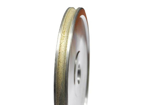 Round Edge Radius Metal Bond Diamond Grinding Wheel For Furniture Glass