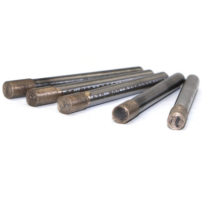 Cylinder Sintered Diamond Mounted Points For Glass Ceramic Stone Grinding Carving