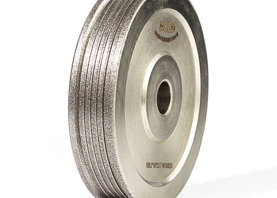 Multi Groove Electroplated Grinding Wheels CBN Profile Grinding Wheel