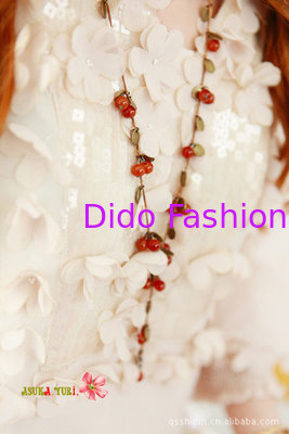 Fashion beads necklaces with pendents ornaments