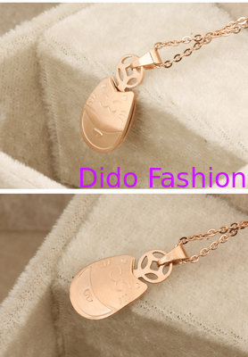 Fashion women jewelry titanium steel pendant necklace cat necklace 18k gold plated
