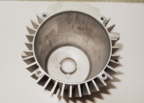 Industrial Aluminum Motor Housing , Aluminum Die Casting Parts CNC Machine Tool