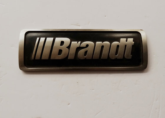 Durable Casting Small Aluminum Parts  Brand Plate Shot Blasting Surface Treatment