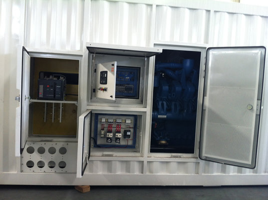 AC Three Phase Container Diesel Generator , 587.5kva 470kw Industrial Diesel Generators