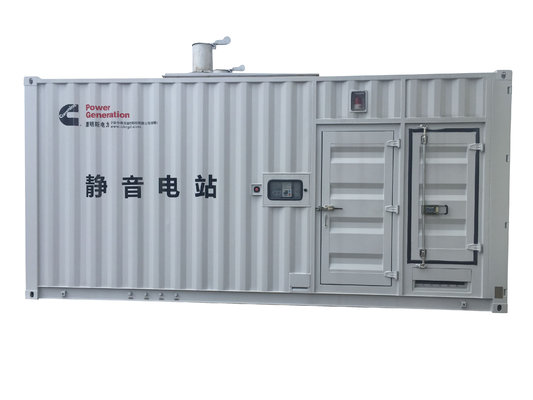 AC Three Phase Container Diesel Generator , 587.5kva 470kw Industrial Diesel Generators