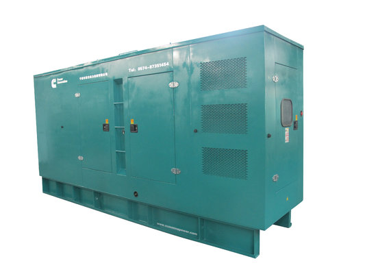Soundless 500kva 400kw Silent Electric Generator Set With Cummins Engine