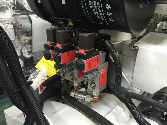 Low Noise 280kw Marine Engine Generator Silent For Russia Tug Boat