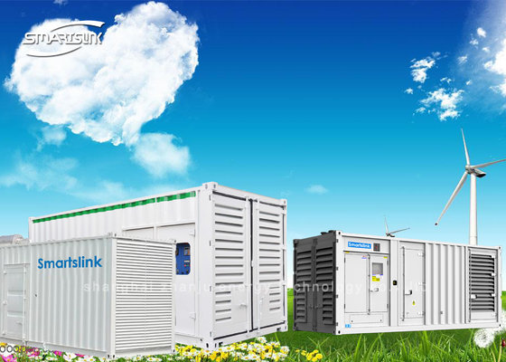 AC Three Phase Container Generator Set 600kW - 1250kW Cummins Engine