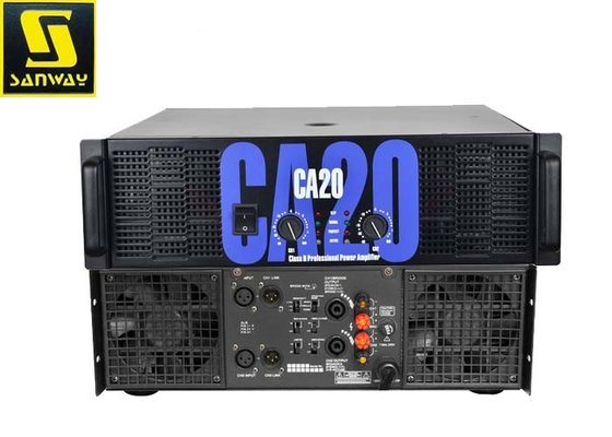 3 pasos clasifican el amplificador estéreo del PA del amplificador 3U del sistema PA de H para el Karaoke