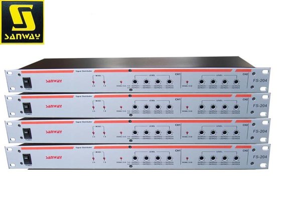 procesador de sonido estéreo de proceso audio de la CA de 90V que cambia/de 240V Digitaces para el altavoz