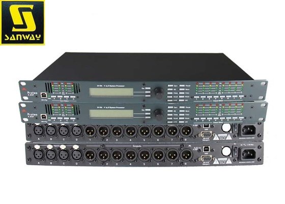 4 in 8 out Digital Audio Effects Processor 1U high