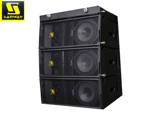 línea de tres vías compacta Presidente de 8 pulgadas del arsenal para el equipo de sonido de la etapa del concierto