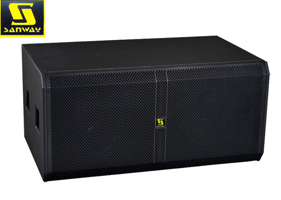 1200W 2ohms Pro Outdoor Subwoofer Speaker with Double 18inch Driver
