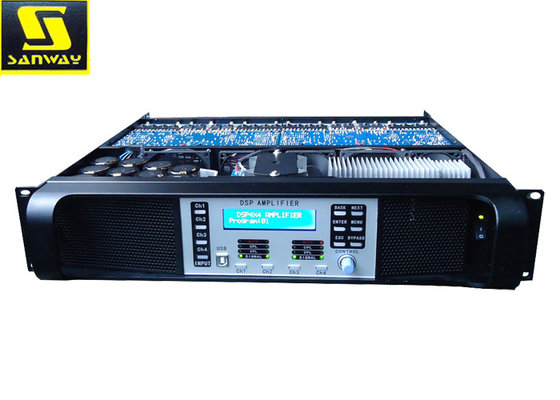 4 amplificador de potencia al aire libre de X 625W Digitaces con el procesador de la función de DSP
