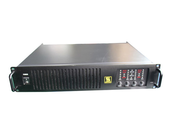 1600 vatios 4 del canal de amplificador del PA para el amplificador de potencia profesional del RF del Pub de la noche