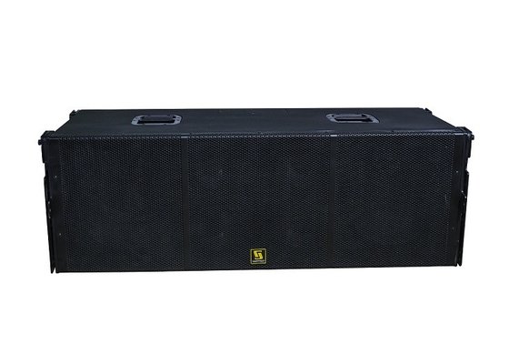 Outside Transmission Column Line Array Speaker With Plywood Box 99 dB Spl