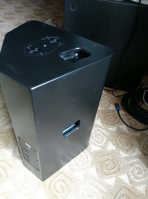Outdoor DJ Amplified Speakers 15MM Plywood 500 Watts Powered Surround Speakers